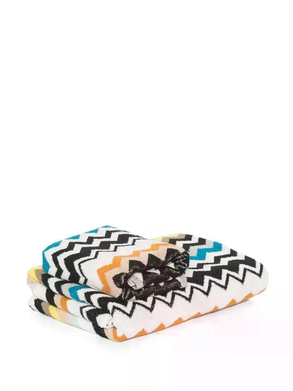 Missoni Zigzag Towels - Brown