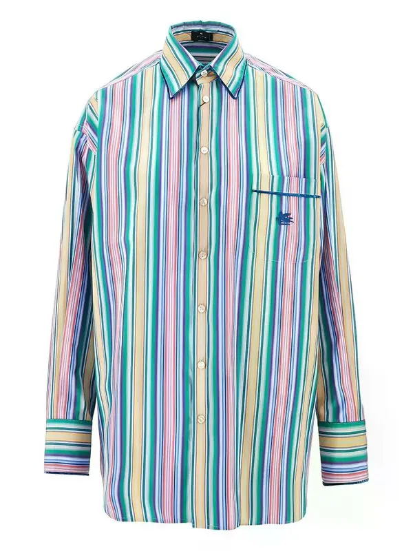 Etro Striped Shirt - Blue