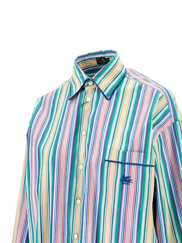Etro Striped Shirt - Blue