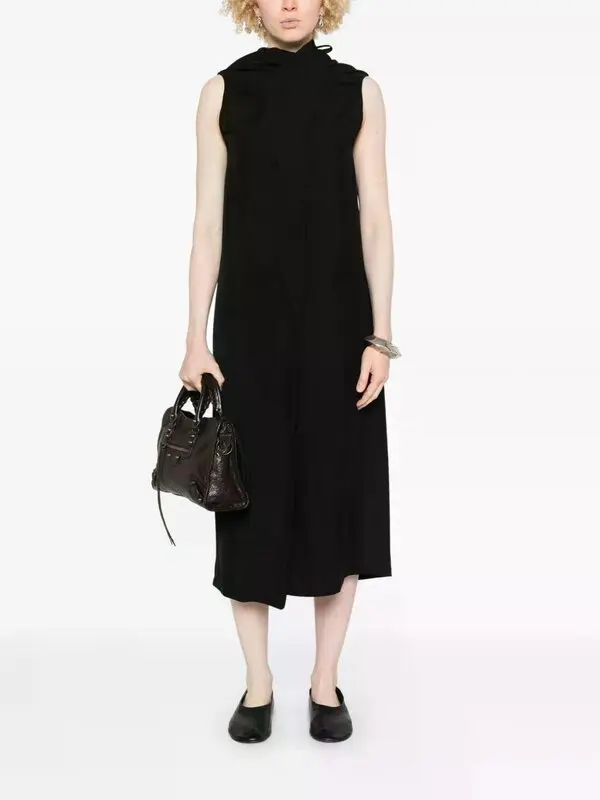 UMA WANG Sleeveless Midi Dress