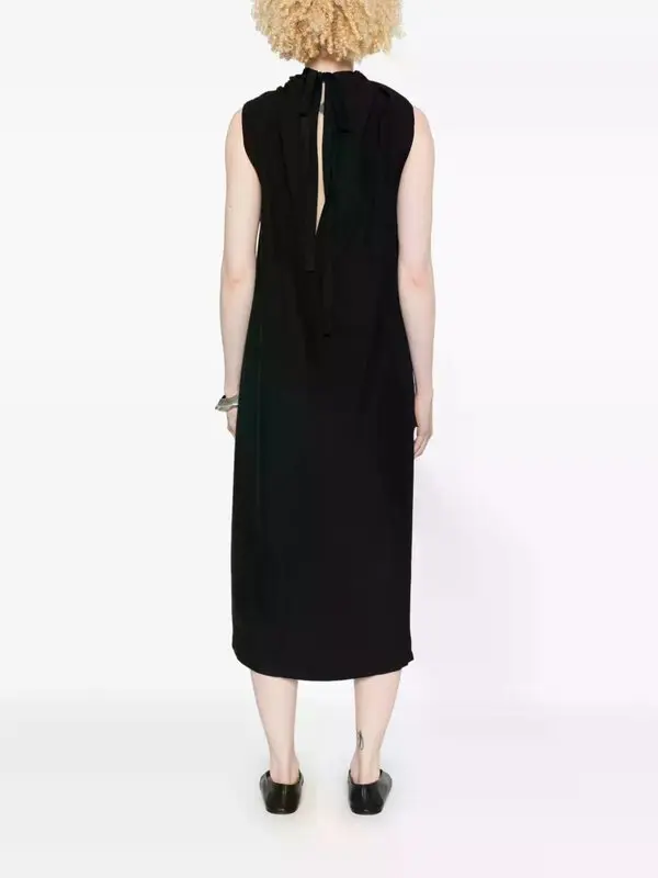 UMA WANG Sleeveless Midi Dress