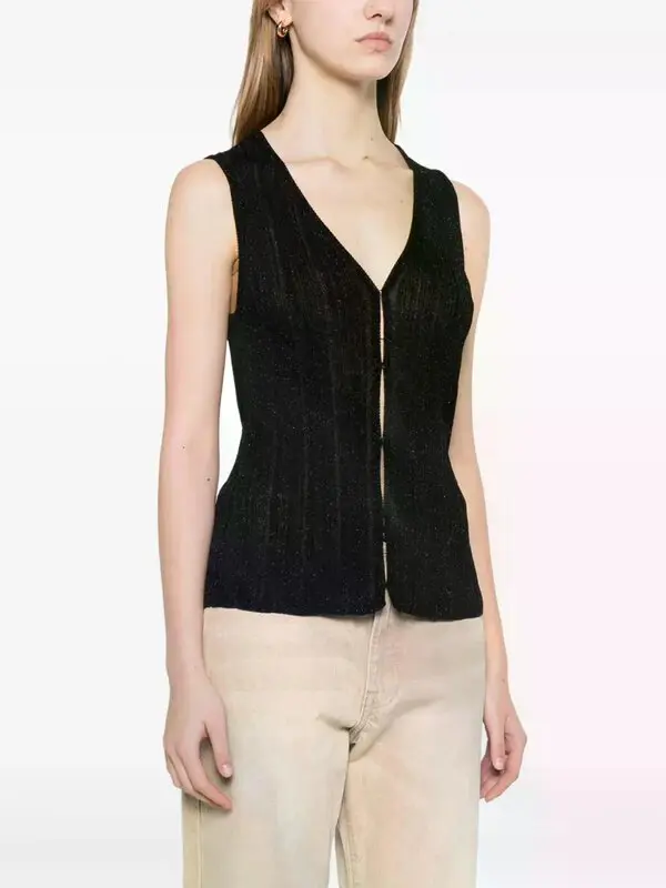 Majestic Filatures Fine-knit Vest