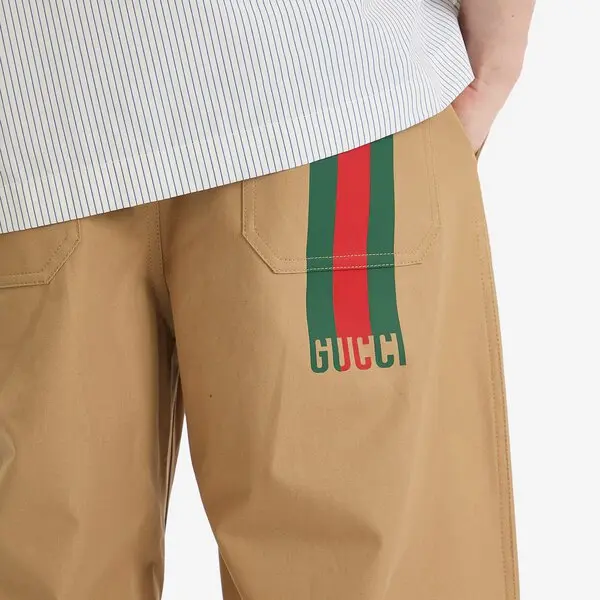 Gucci Cotton Twill Chinos