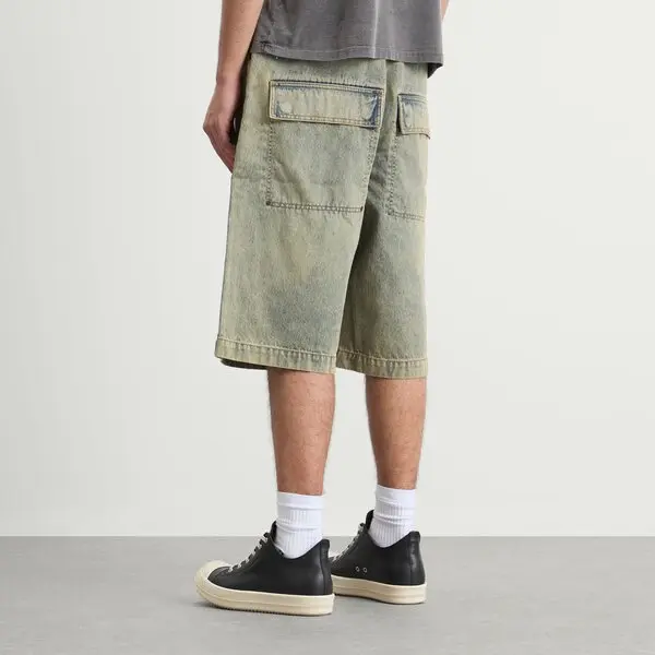 ENTIRE STUDIOS Spar Denim Shorts - Surface Wave