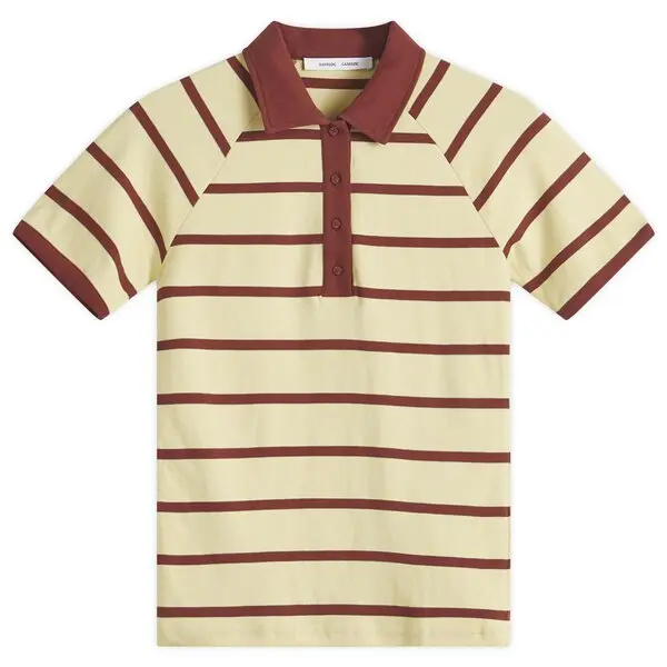 SAMSØE SAMSØE Saamy Striped Polo Top