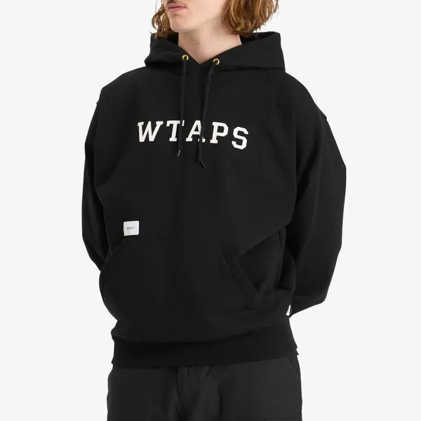 WTAPS Academy Logo Hoodie - Black | Editorialist