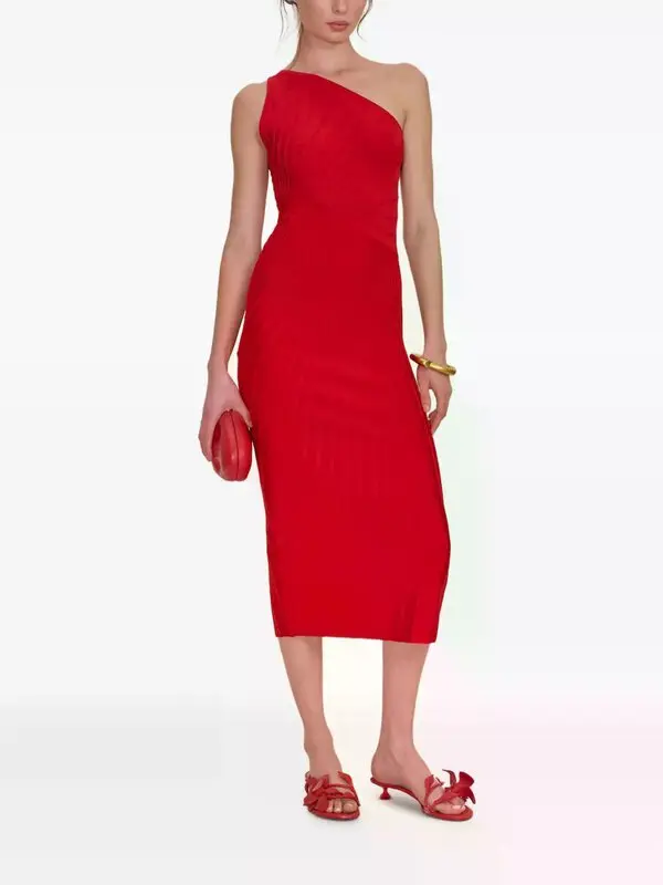 Cult Gaia Raith Midi Dress - Red