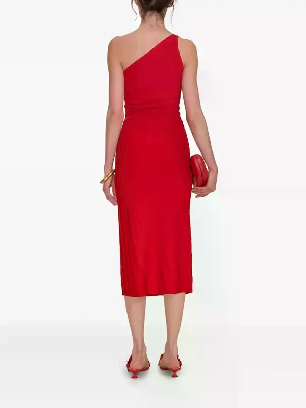 Cult Gaia Raith Midi Dress - Red