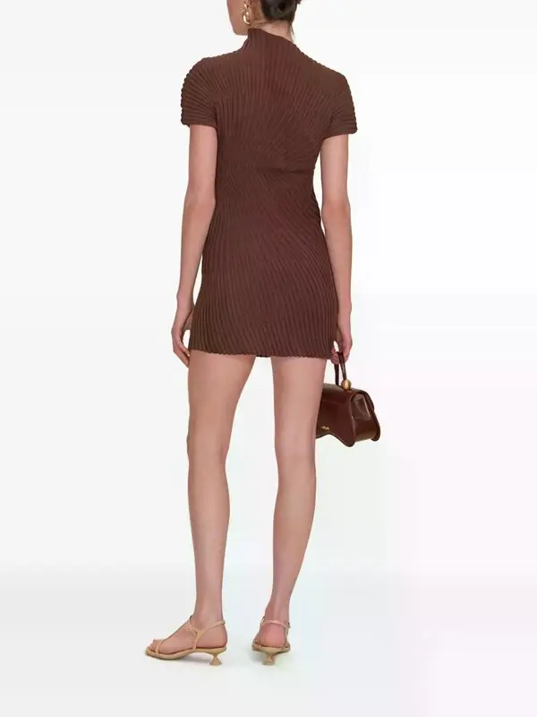 Cult Gaia Luka Mini Dress - Brown