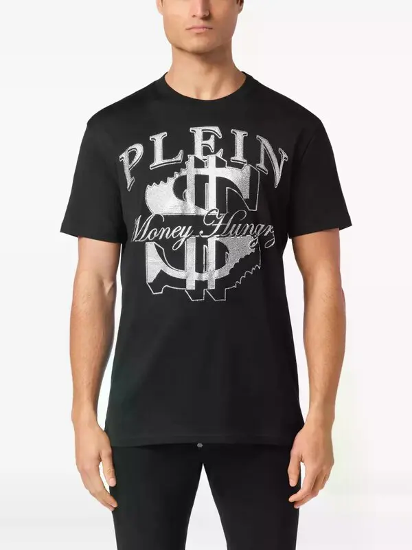 Philipp Plein Rhinestone-embellished T-shirt