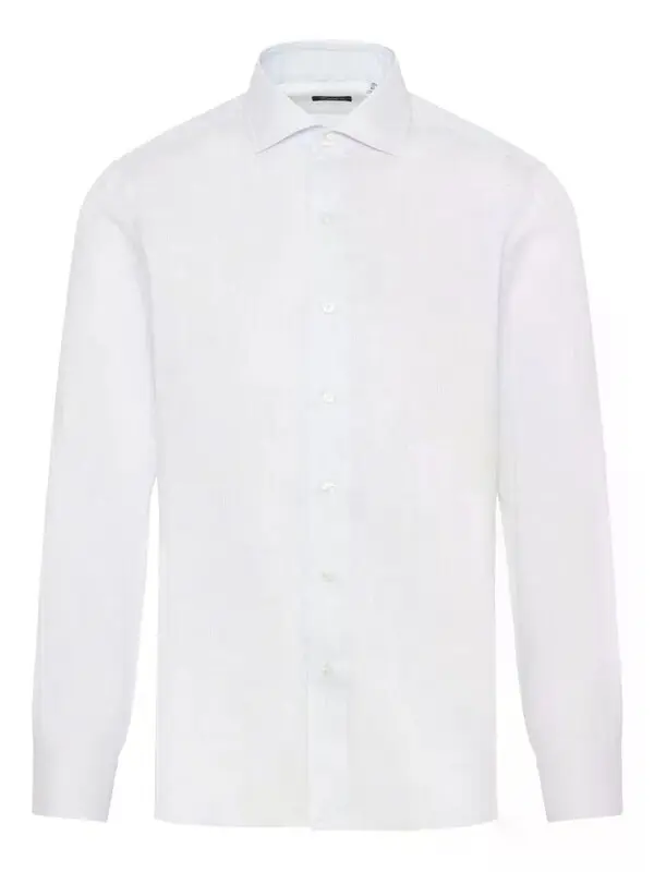 FINAMORE 1925 Button-up Shirt - White