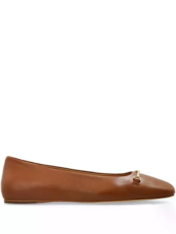 Michael Kors Lena Ballerina Flats - Brown
