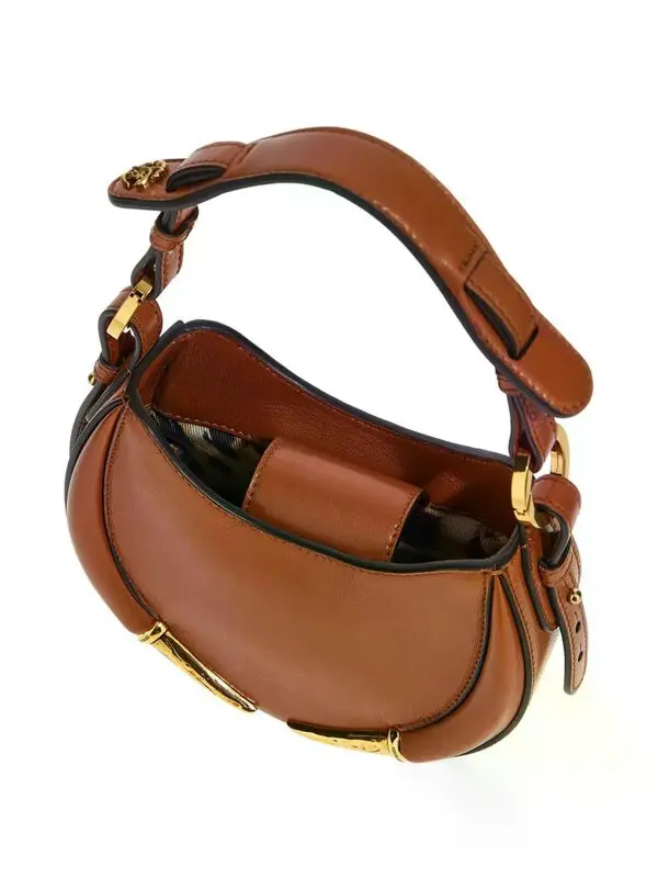 Roberto Cavalli Fang Bang Shoulder Bag - Brown