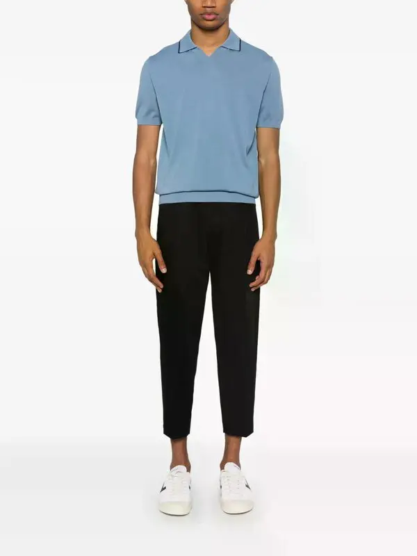 Canali Jersey T-shirt - Blue