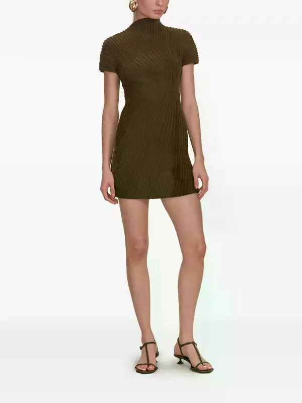 Cult Gaia Luka Mini Dress - Green