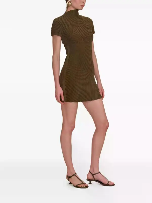 Cult Gaia Luka Mini Dress - Green