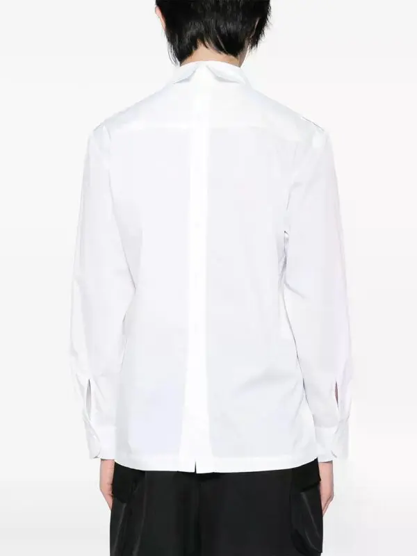 OLLY SHINDER Tie Cage Shirt