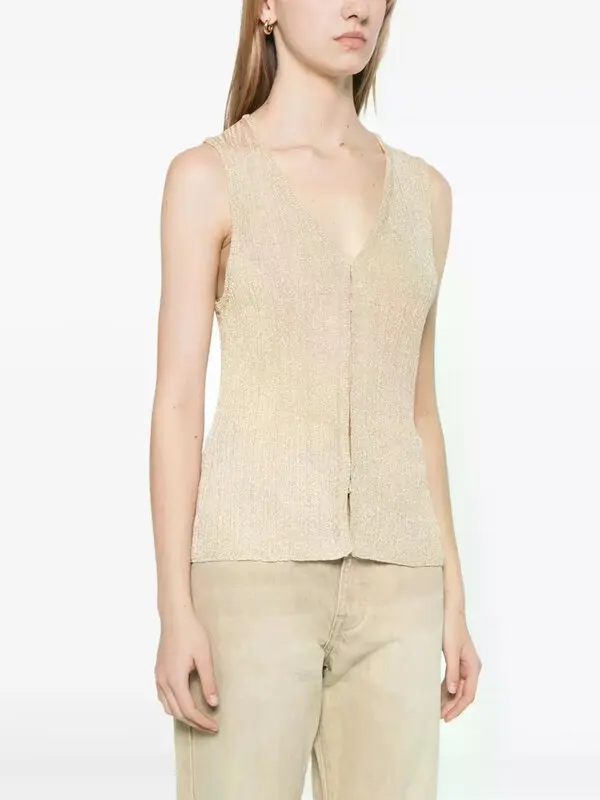 Majestic Filatures Fine-knit Vest