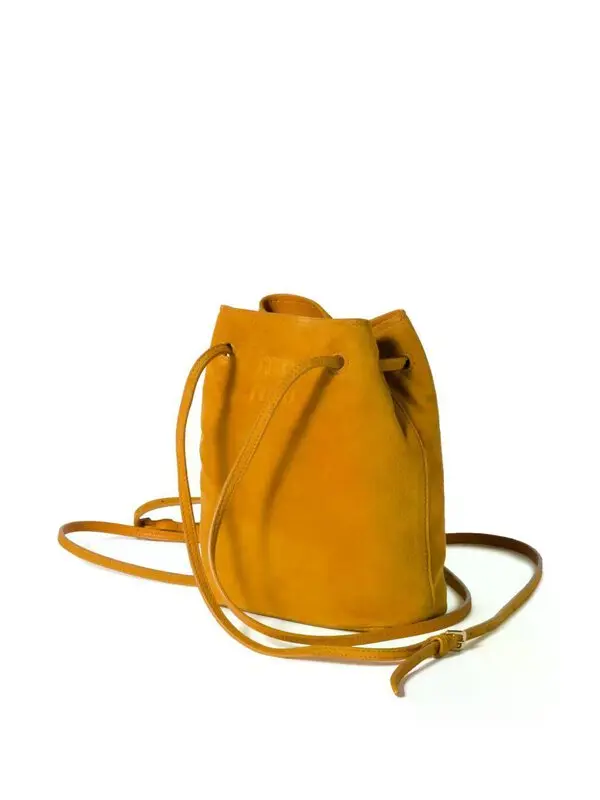 Miu Miu Suede Pouch - Yellow