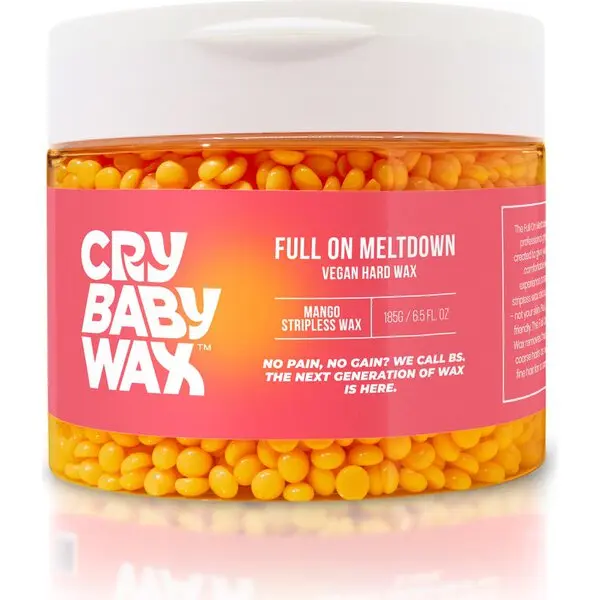 CRYBABY WAX Full On Meltdown Vegan Hard Wax - No Color