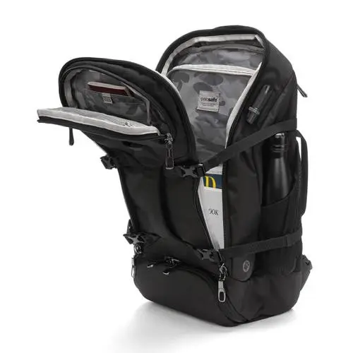 PACSAFE 35l Venturesafe Exp35 Travel Backpack - Black