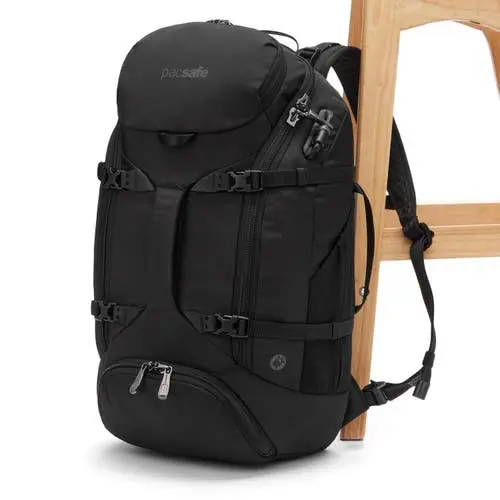 PACSAFE 35l Venturesafe Exp35 Travel Backpack - Black
