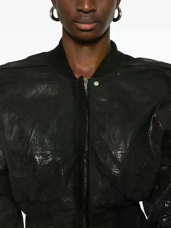 Rick Owens Flight Bomber Jacket - Black
