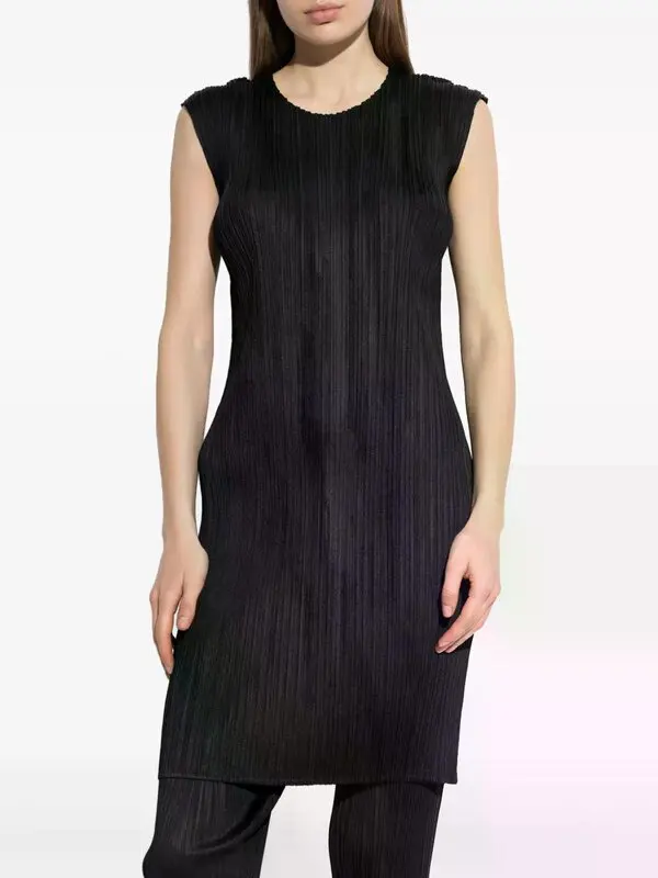 Issey Miyake Pleated Mini Dress