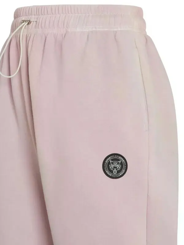 PLEIN SPORT Logo-patch Track Pants - Pink