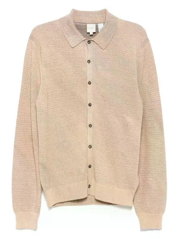 Paul Smith Waffle-knit Cardigan