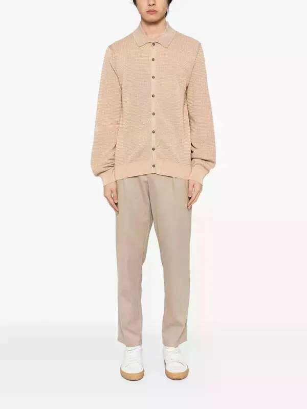 Paul Smith Waffle-knit Cardigan