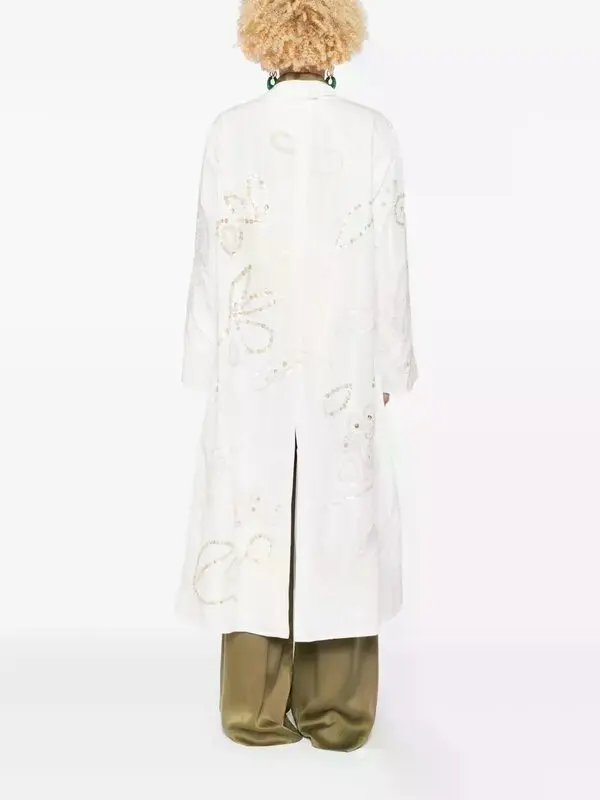 FORTE_FORTE Embroidered Coat