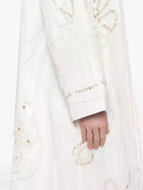 FORTE_FORTE Embroidered Coat