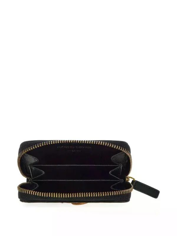 Roberto Cavalli Mirror Snake-plaque Wallet