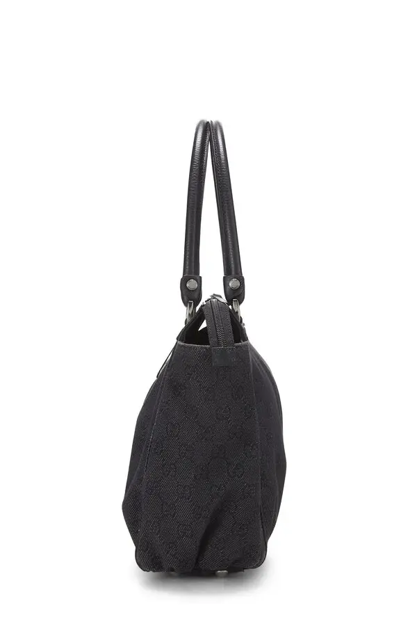 Gucci Gg Denim Abbey Zip Tote
