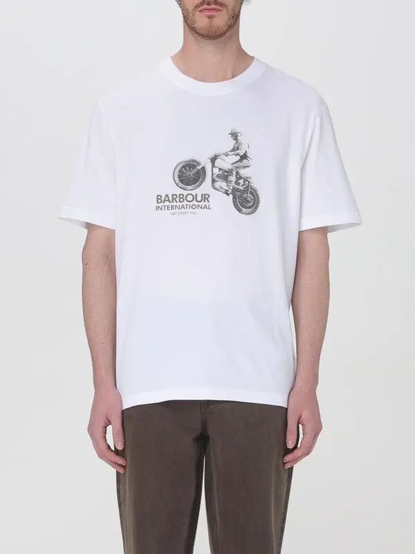 Barbour T-shirt - White 1