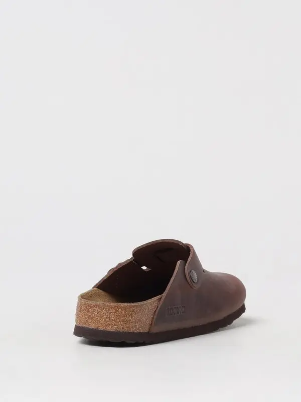 BIRKENSTOCK Buckled Clogs - Brown