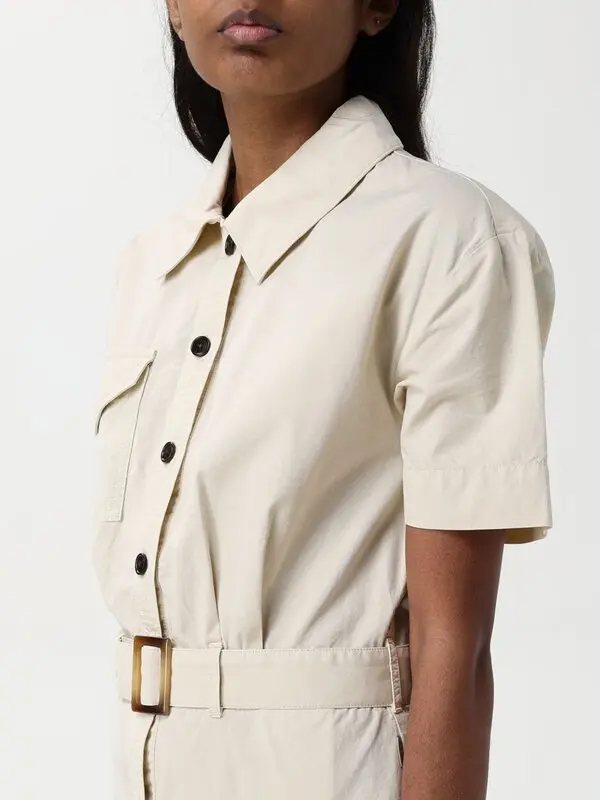 Woolrich Belted Utility Dress - Beige