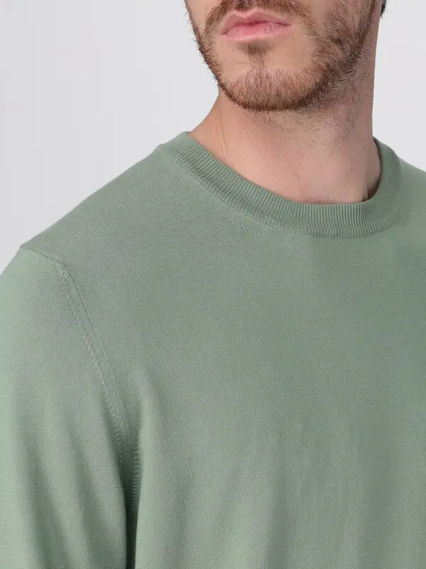 FAY Crew Neck Sweater - Green