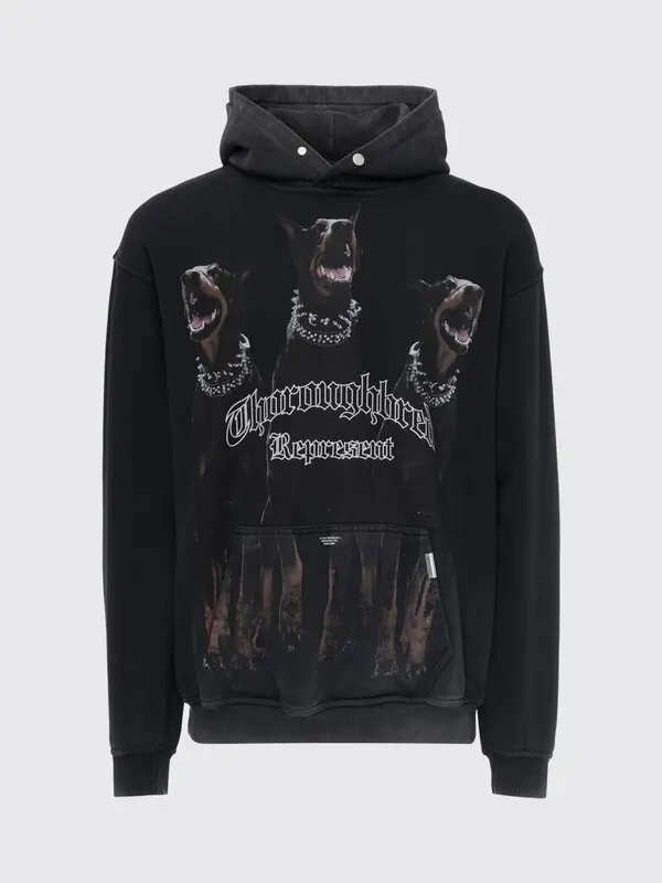 REPRESENT Hooded Sweatshirt - Black