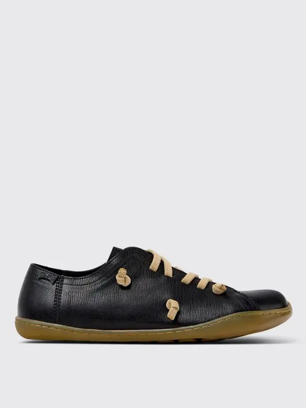 Camper Leather Sneakers - Black