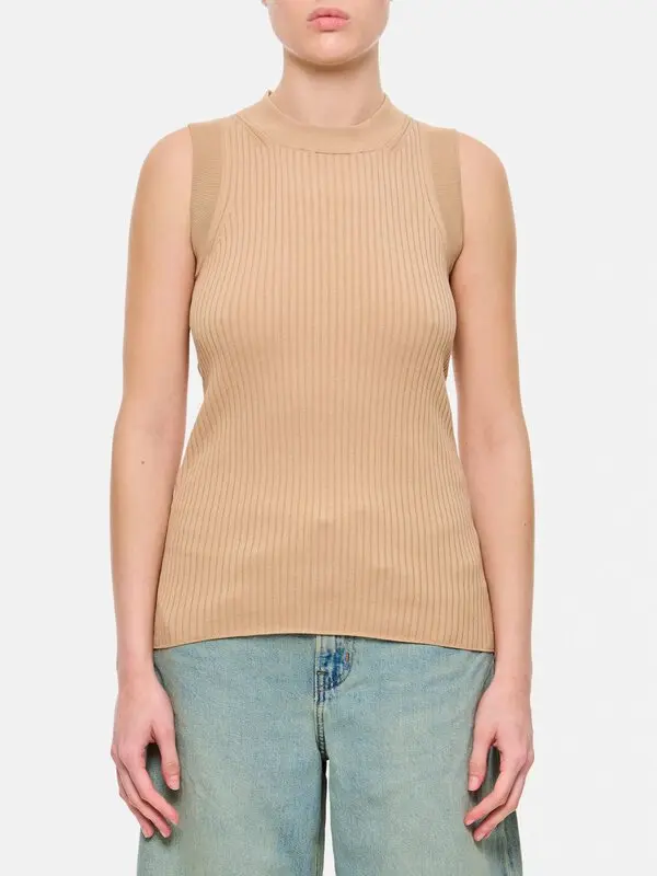 Sportmax Ribbed Knit Top