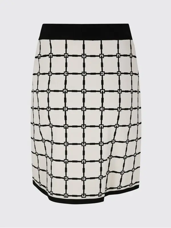Elisabetta Franchi Printed Pencil Skirt