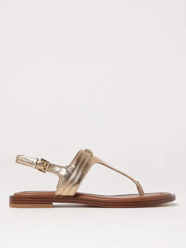 Michael Kors Flat Sandal - Gold