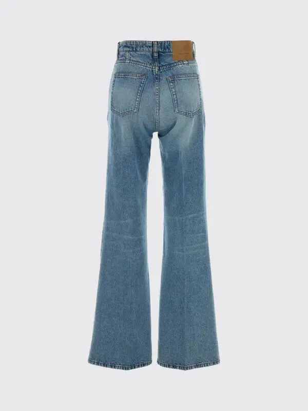 AMI Paris Wide Leg Jeans - Blue