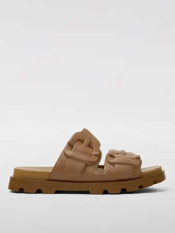 Camper Buckled Sandals - Brown