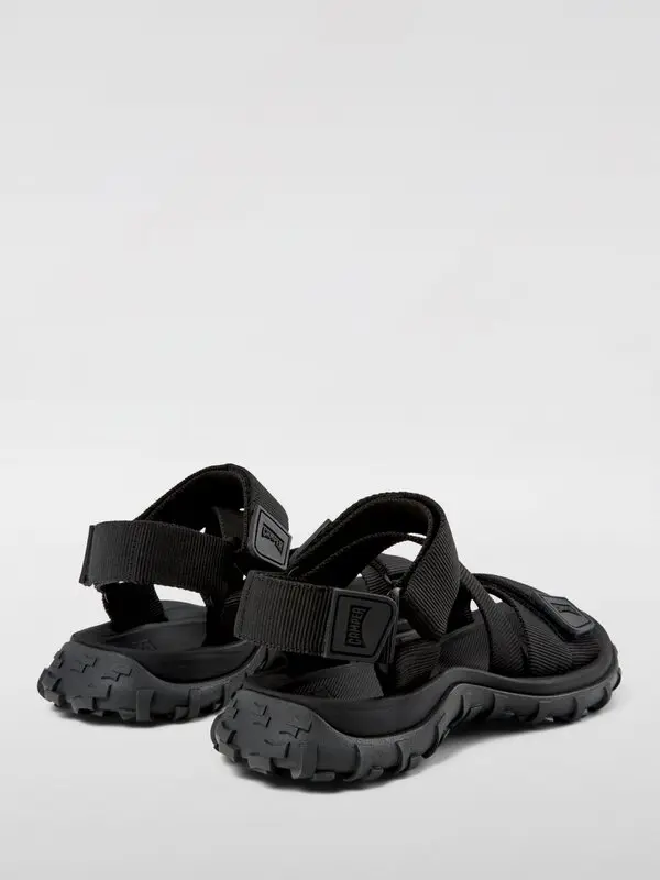 Camper Flat Sandals - Black