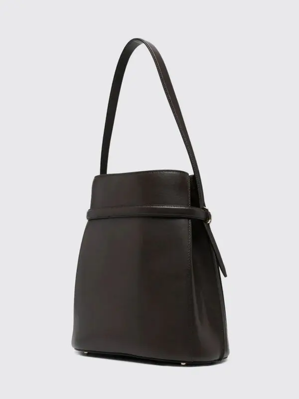 TOTEME Shoulder Bag With Buckled Strap - Brown