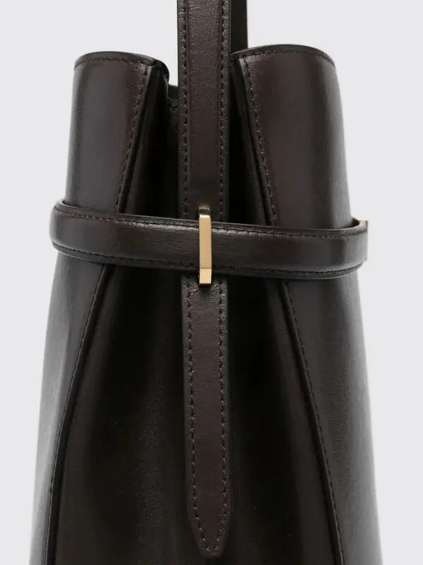 TOTEME Shoulder Bag With Buckled Strap - Brown