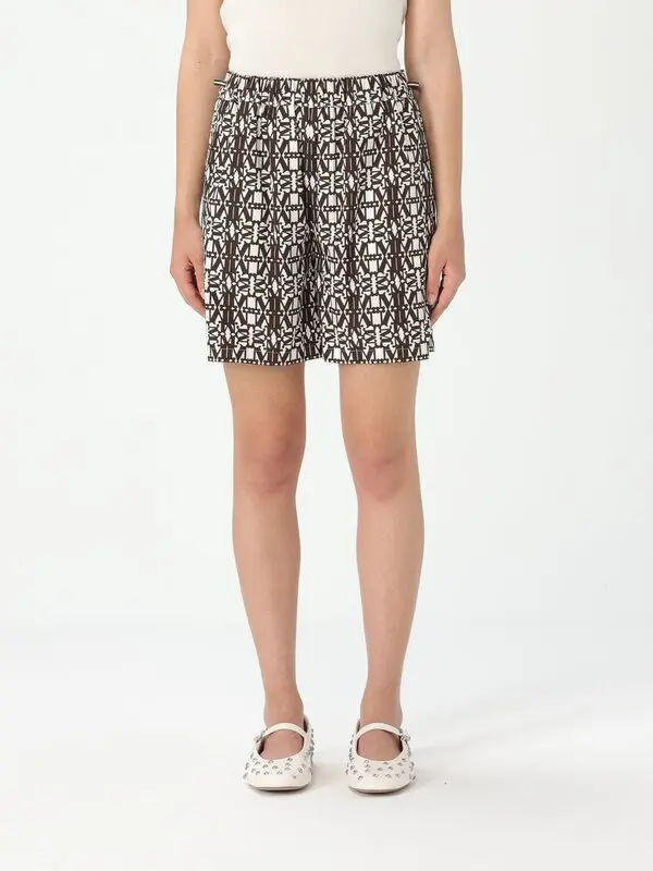 Max Mara Monogram Print Shorts